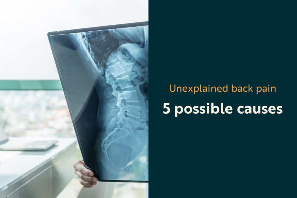 5 Possible Causes Of Unexplained Back Pain - Finesse Chiropractic